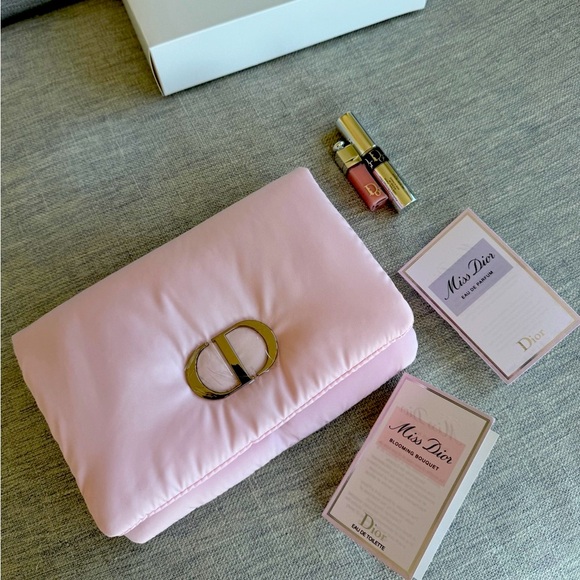Dior | Bags | Dior Pink Cosmetics Bag | Poshmark